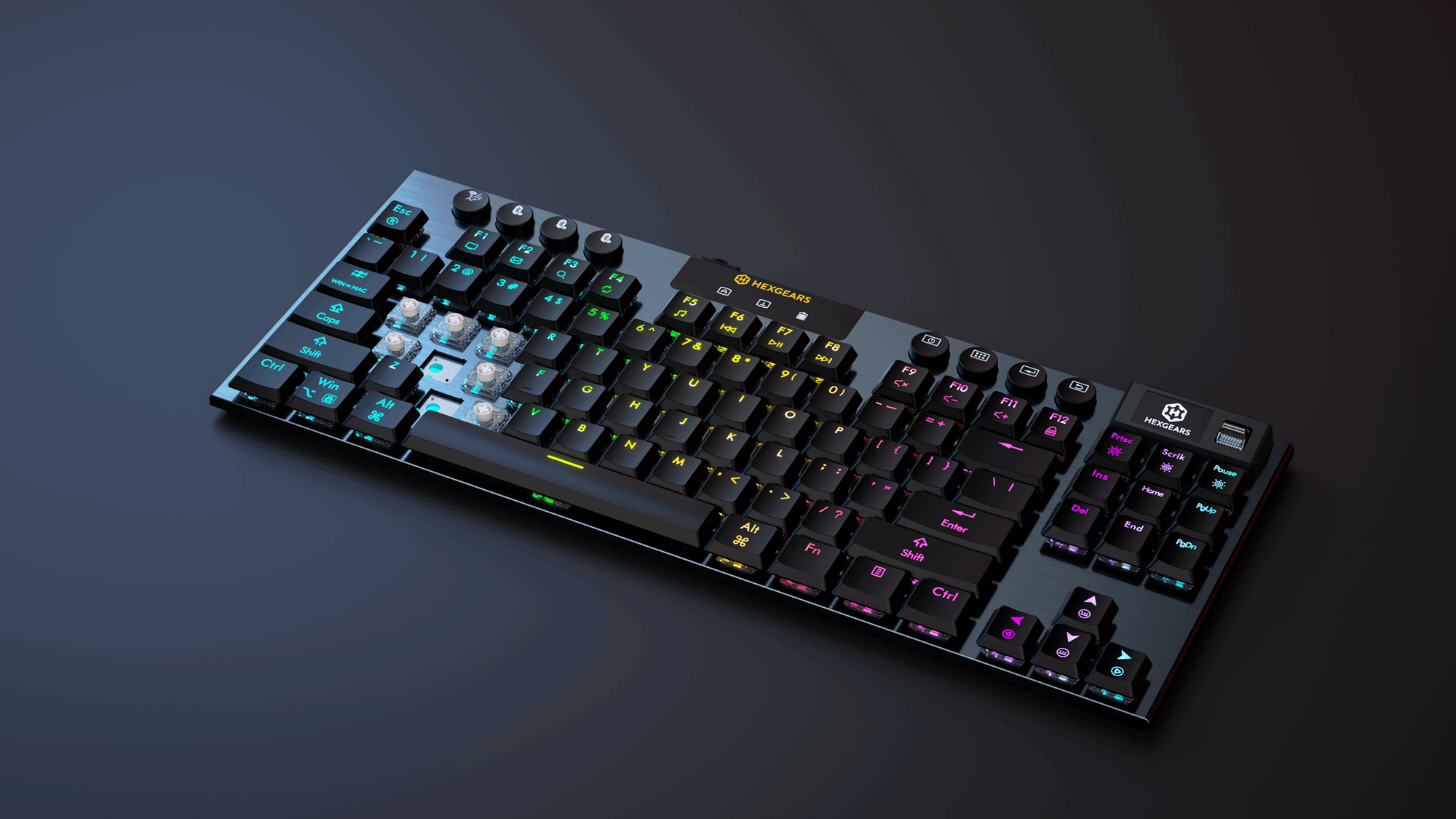 Immersion A3 TKL Wireless Low-Profile Mechanical Keyboard | Hexgears